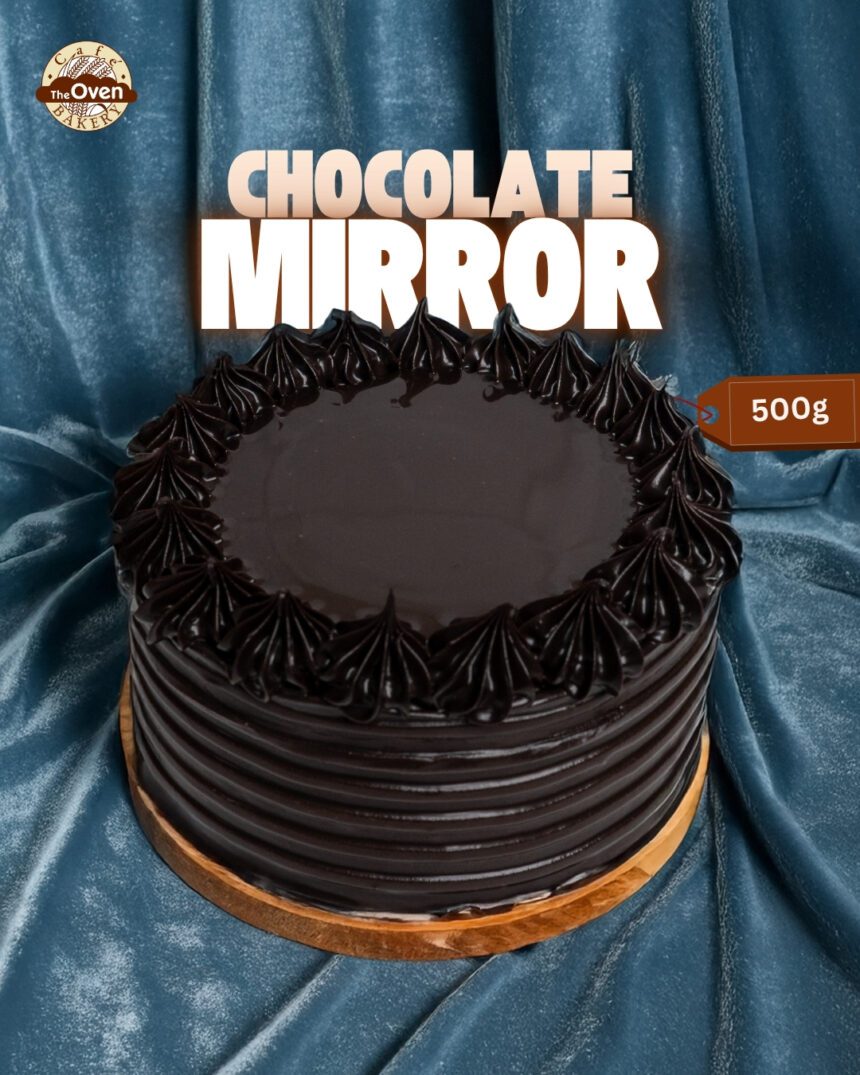 Chocolate Mirror 500g Cake - The Oven