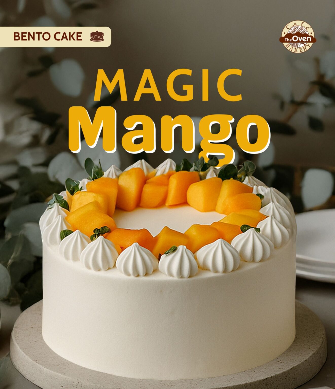 Mango Magic | Bento Cake - The Oven